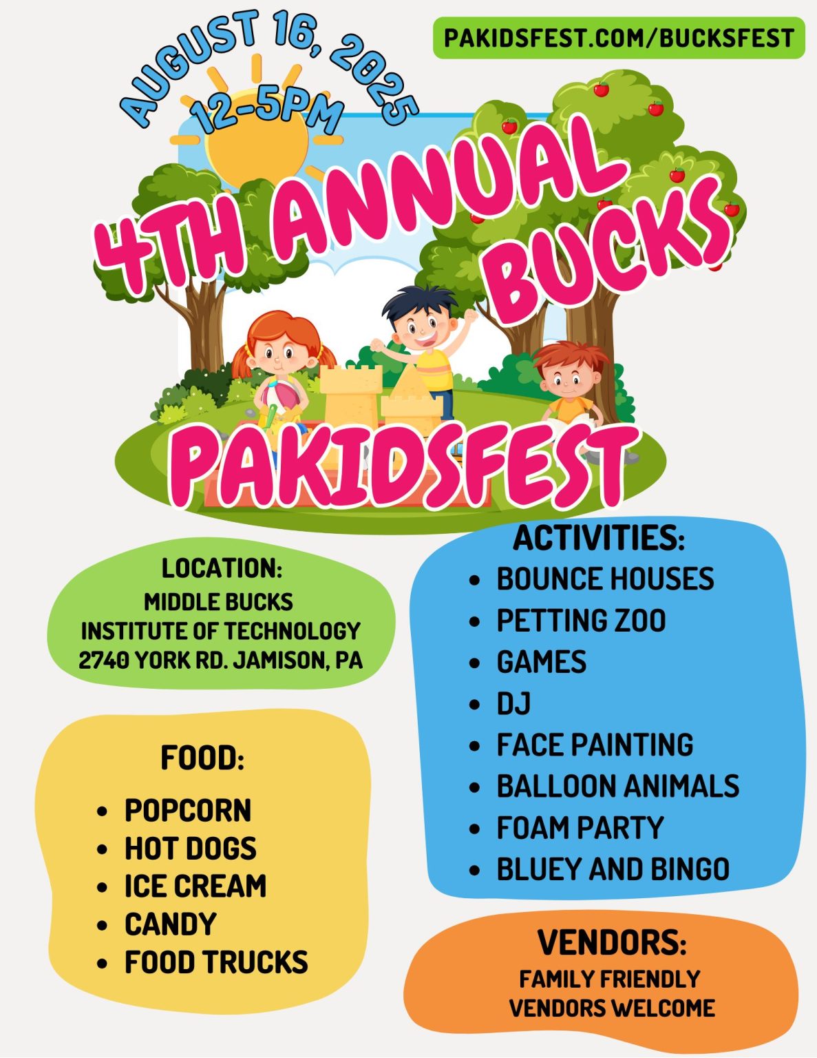 PA KidsFest Bucks County